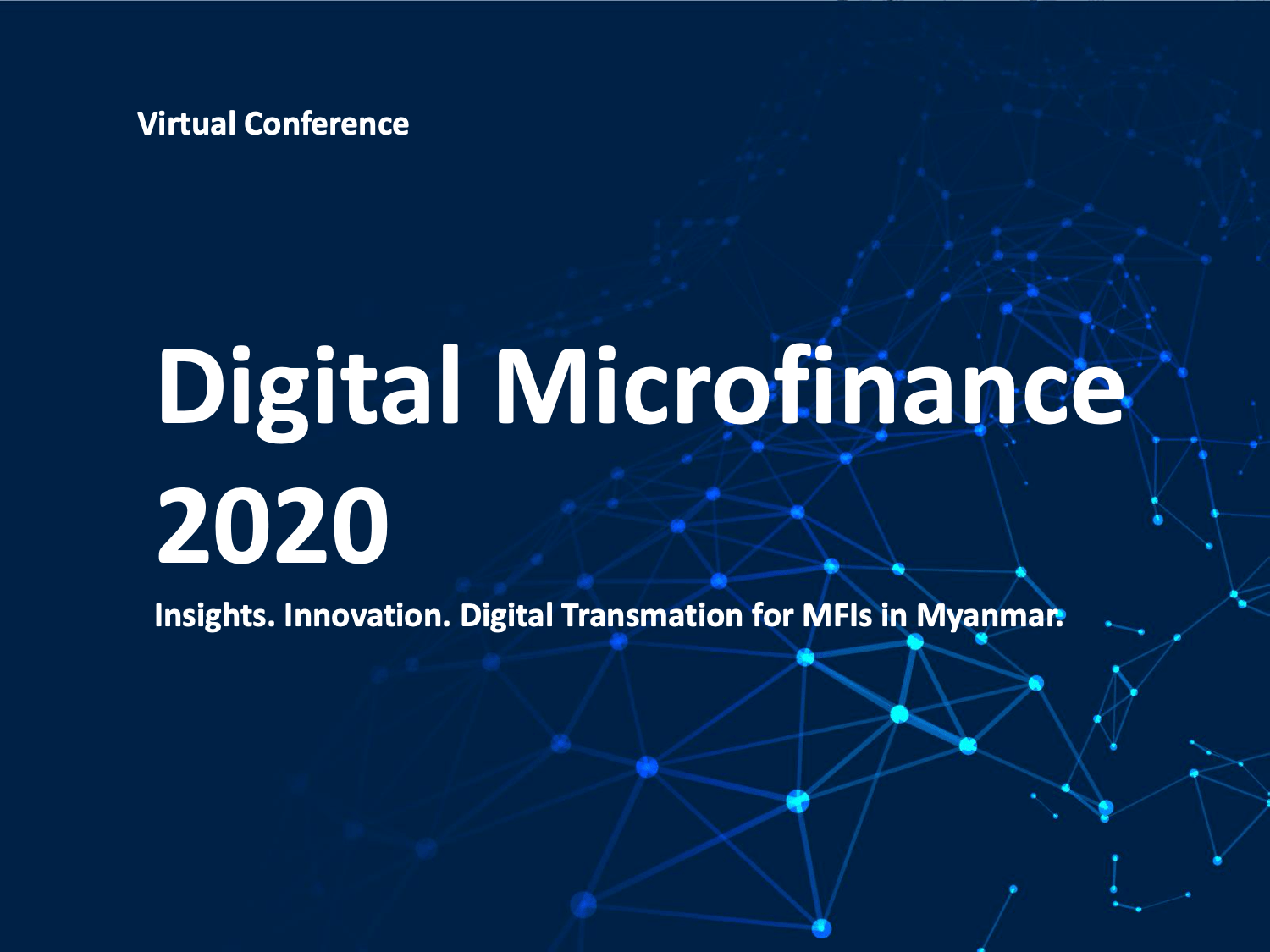 Digital Microfinance 2020 - Musoni Digitalisation Partner for Microfinance